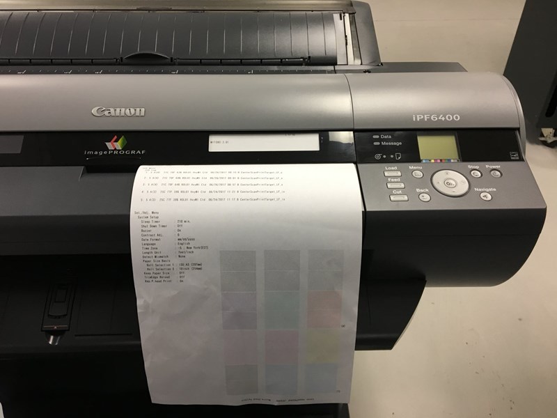Used Canon Image PROGRAF IPF9400 Large Format Inkjet Printer 60" Large ...