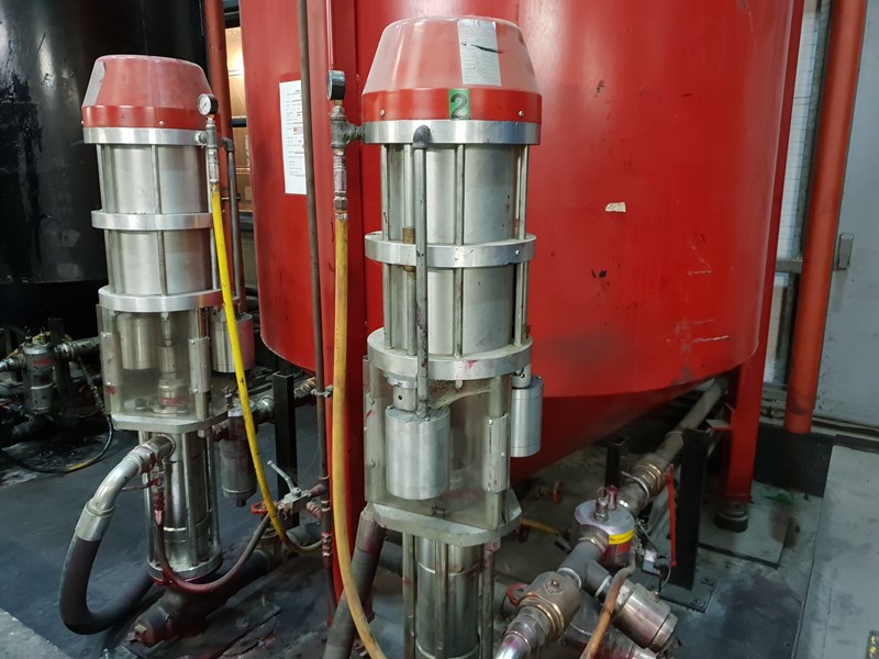 Used HYDRAIR 1700 Pneumatic Ink Pump year 2005 | PressCity