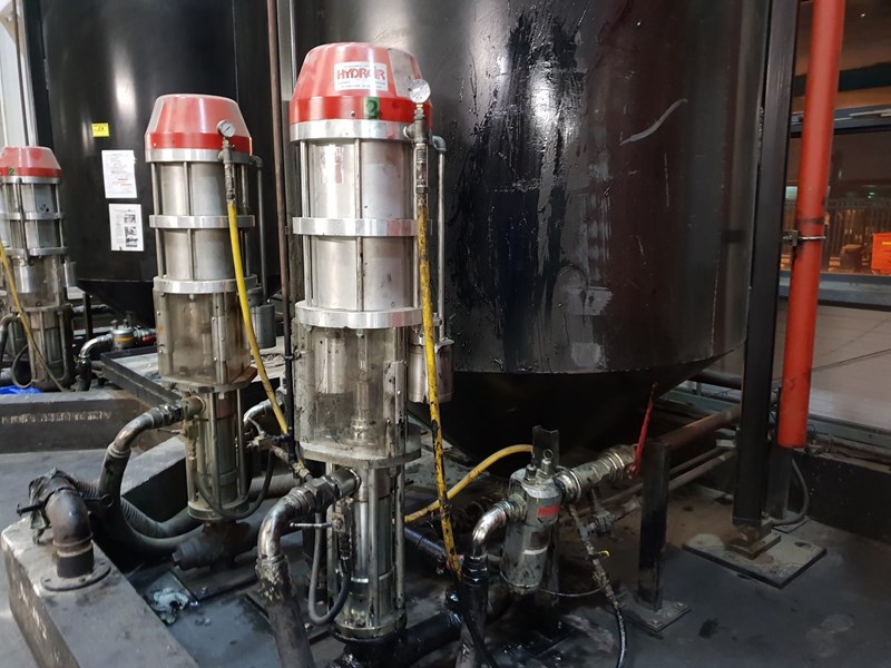 Used HYDRAIR 1700 Pneumatic Ink Pump year 2005 | PressCity