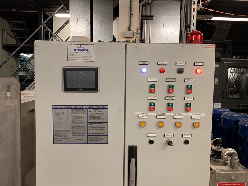 Used ULTRAFOG PAH32 Fire Suppresion System | PressCity