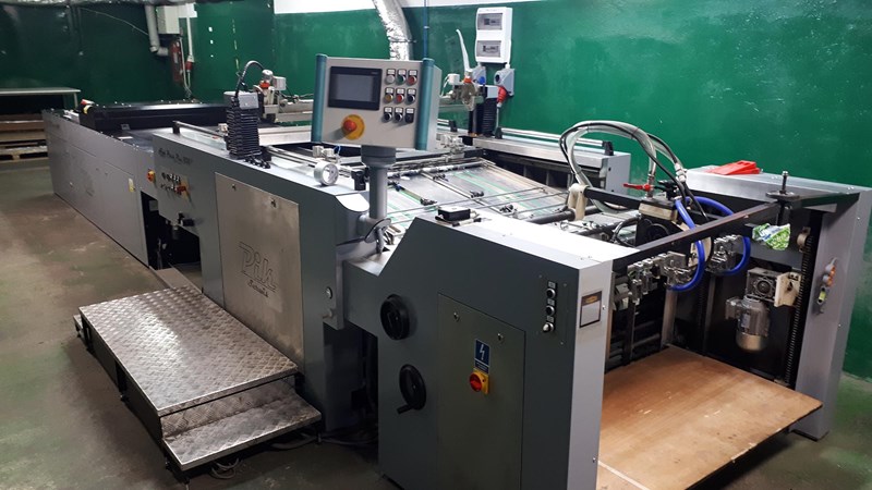 Used Screen Printing Machine ESC High Press Plus 1020 + UV Tunnel EPS ...