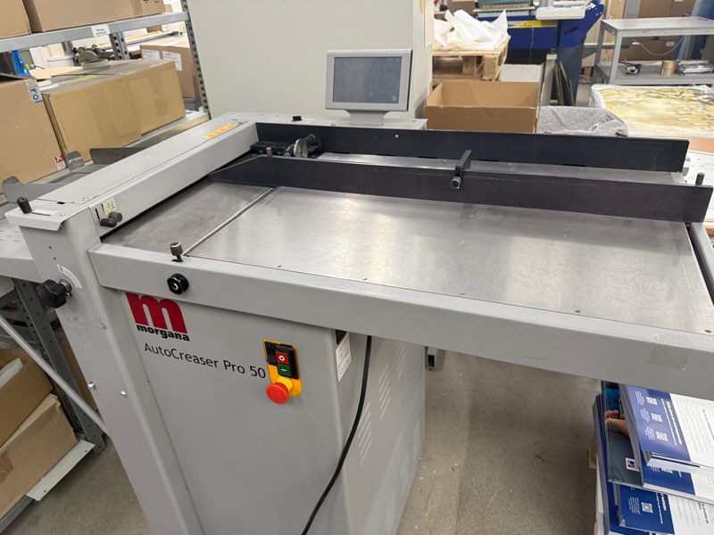 Used Morgana AutoCreaser Pro 50 | PressCity