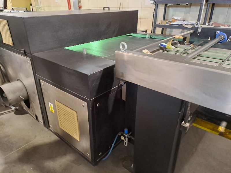 Used SPS VITESSA XP STOP Cylinder Screen Printing Machine year 2010 ...