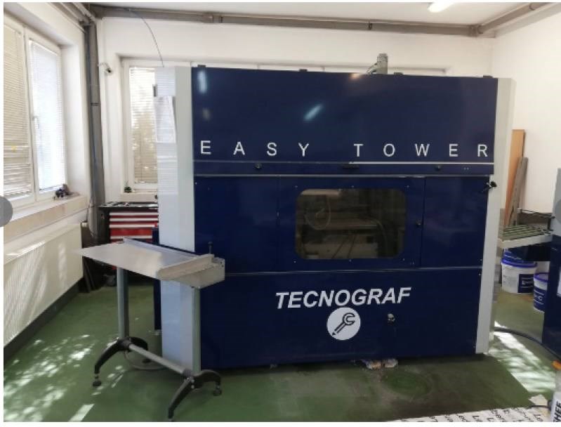 Used Tecnograf Easy Tower + Easy Press ( Casing-in machine ) year 2008 ...