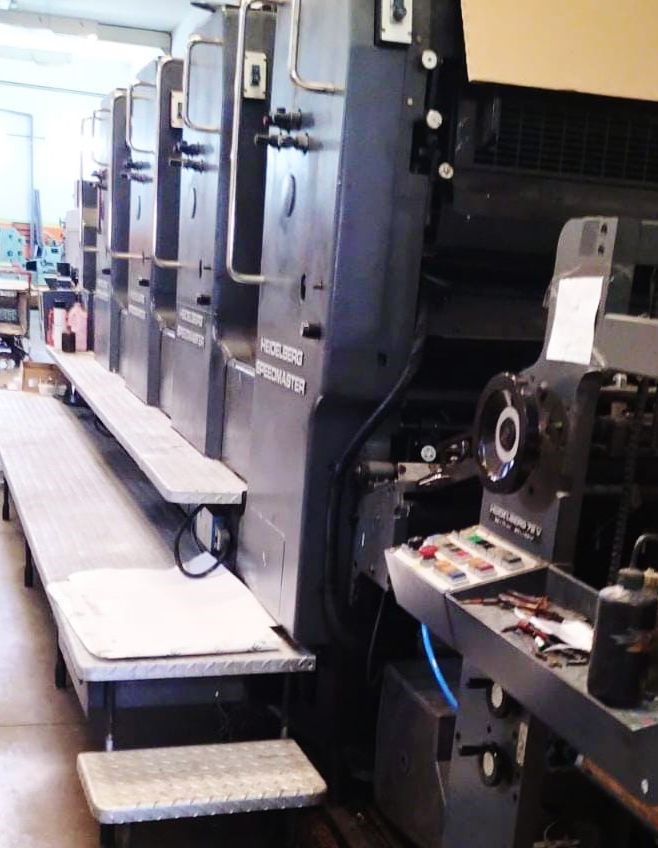 4 color Used Heidelberg CD 102 V L year 1990 | PressCity