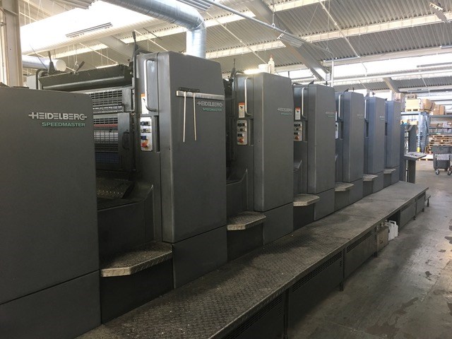 6 color Used Heidelberg Speedmaster CD 102 6+L year 1996 | PressCity