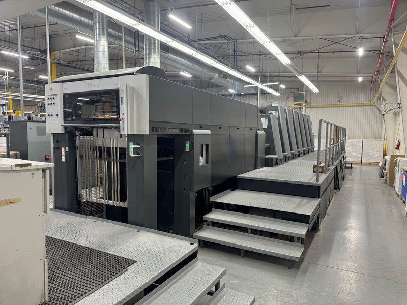 6 color Used Heidelberg CD74-6+LX year 2006 with UV | PressCity