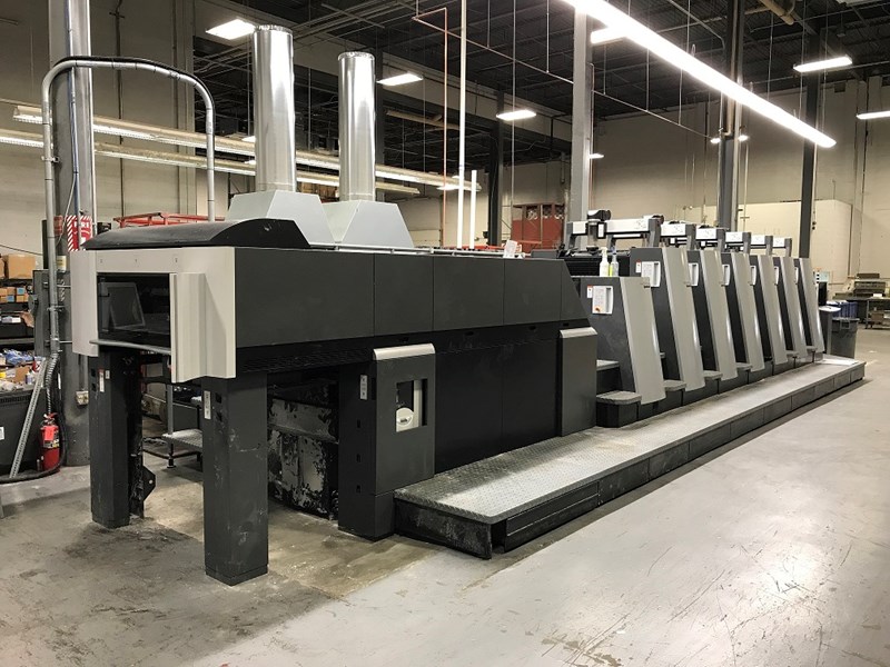 6 color Used Heidelberg XL75-6+L year 2008 | PressCity