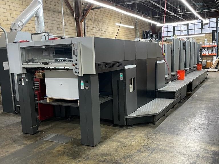 5 color Used Heidelberg CD102-5+LX (PPF-PPD) year 2006 | PressCity