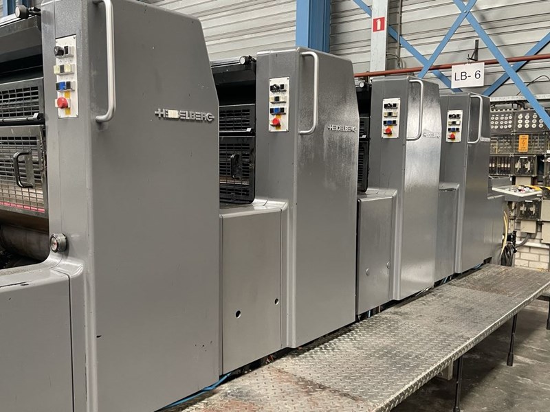 4 color Used Heidelberg SM74-4-P year 1995 | PressCity