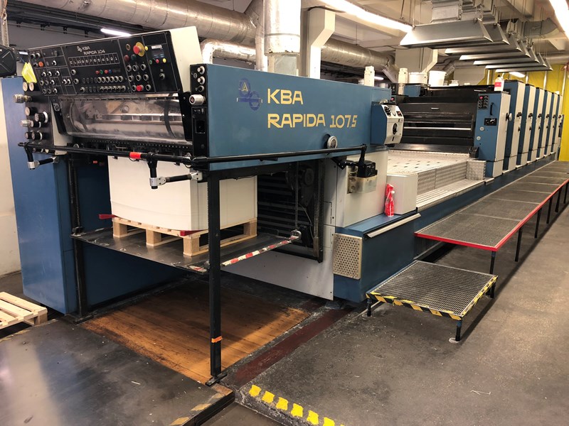 6 color Used KBA Rapida 104-6+LV year 1997 | PressCity