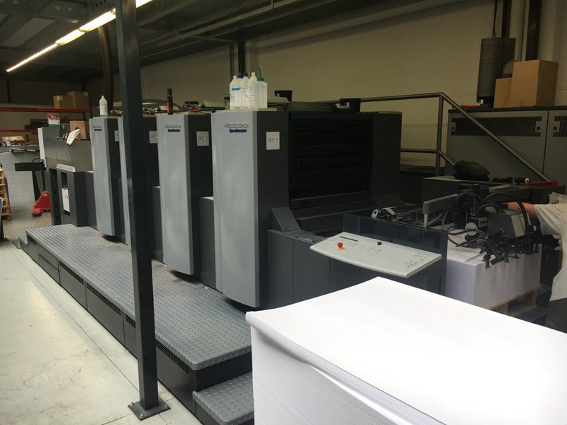 4 color Used Heidelberg Speedmaster SX 74 4H year 2014 | PressCity