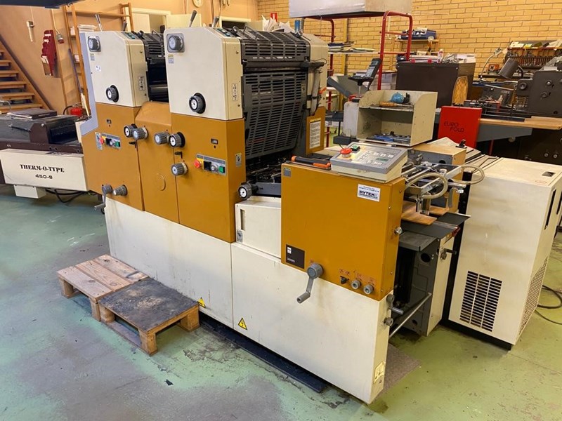 2 color Used Ryobi Itek Graphix Corp 3995 year 1999 | PressCity