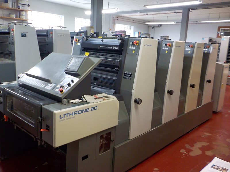 4 color Used Komori Lithrone L-420 A year 2000 | PressCity