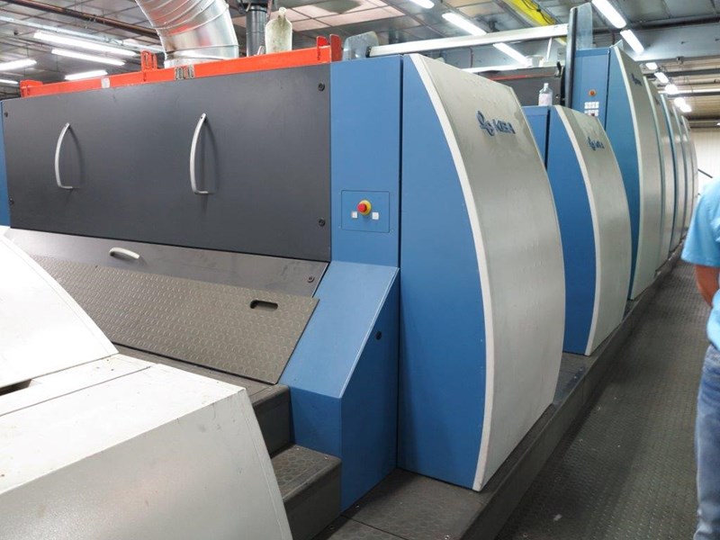 5 color Used KBA Rapida 205-5+LTT CX year 2009 | PressCity