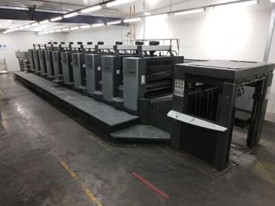 8 color Used Heidelberg SM 74 -8-P5 year 2003 | PressCity