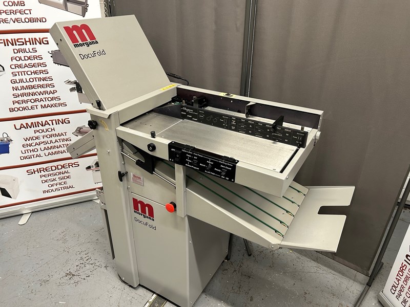 Used Morgana DocuFold Paper Folder | PressCity