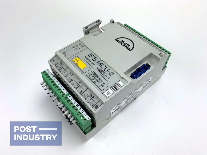 Usado MANROLAND IPS.MCU-2 Motor Control Unit (16.86956-0010) | PressCity