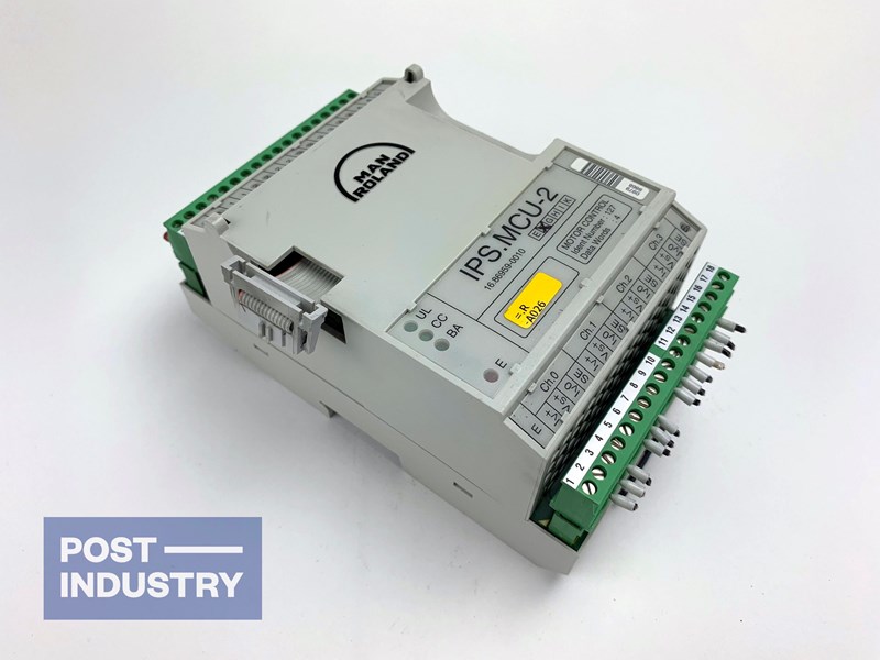 Usado MANROLAND IPS.MCU-2 Motor Control Unit (16.86956-0010) | PressCity