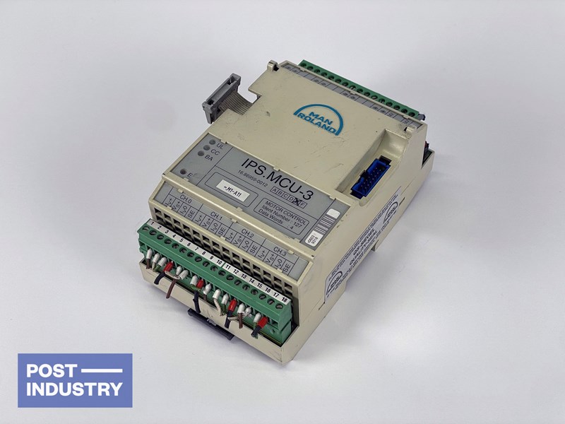 Used MANROLAND IPS.MCU-3 Motor Control Unit (16.86959-0012) | PressCity