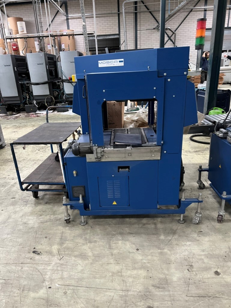 Used Mosca Automatic In Line Strapping Machine TAI6 year 2008 | PressCity