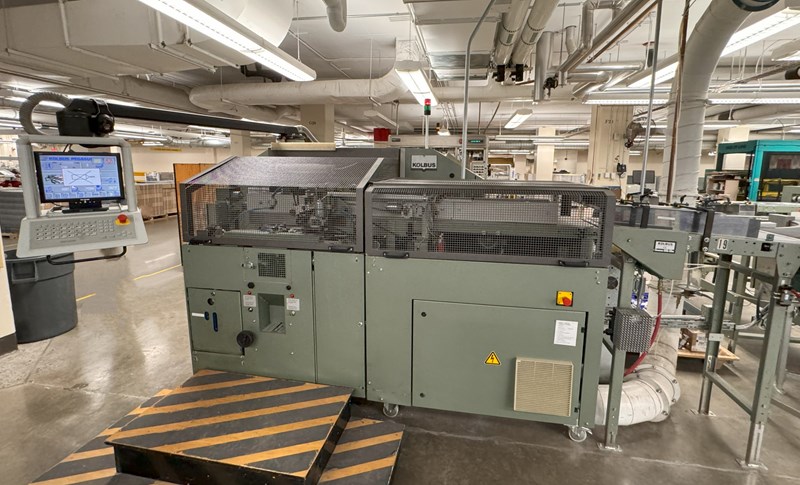 Used KOLBUS KM SYSTEMBINDER KM600 + ZU 804; XFA-660; HD 151.P; TR 160 ...