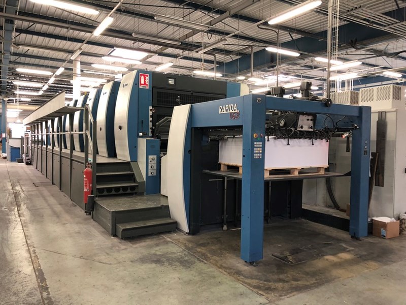 8 color Used KBA Rapida 162a-8 SW4 year 2009 | PressCity