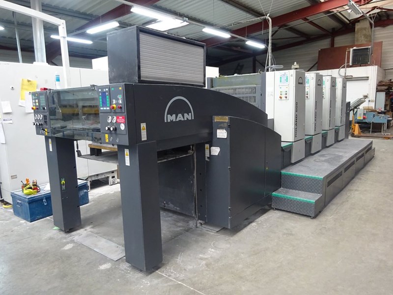 4 color Used Man-Roland R504 HOB year 2007 | PressCity