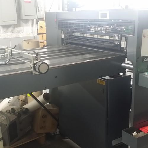 Used Autobond Mini 76 SD TPEM Friction Fed Thermal Film Laminator year ...