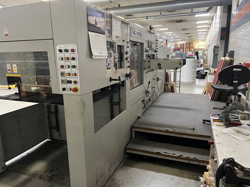 Used Brausse SBL 1050 SE Automatic Die Cutter | PressCity