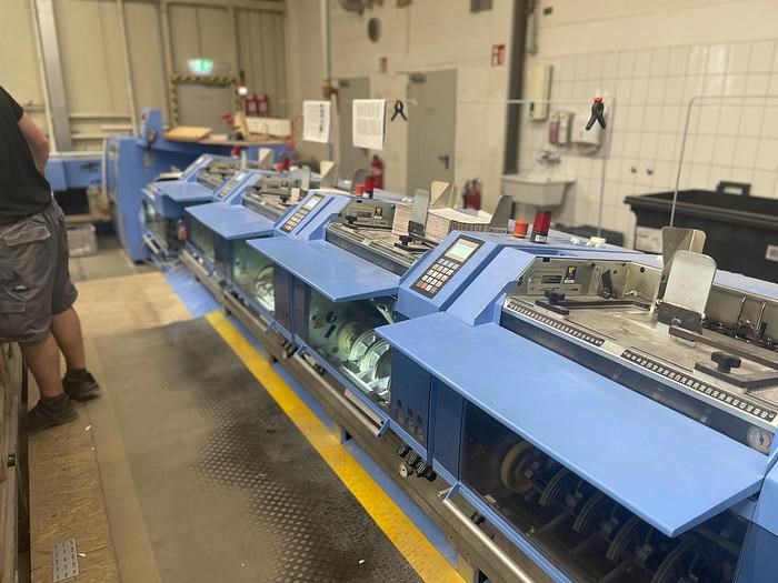 Used Müller Martini Primera MC Fully Automatic Saddle Stitcher year ...