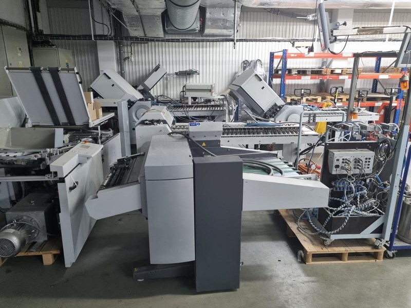 Utilisé HEIDELBERG FLEXOMAILER (B2) DIRECT MAIL PRINTING LINE year 2013 ...