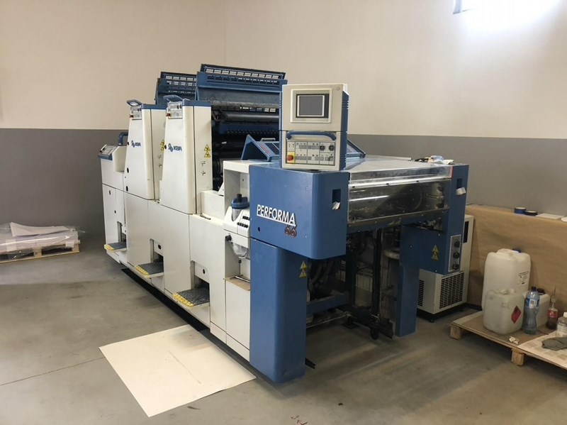 2 color Used KBA PERFORMA 66 2 P year 2005 | PressCity