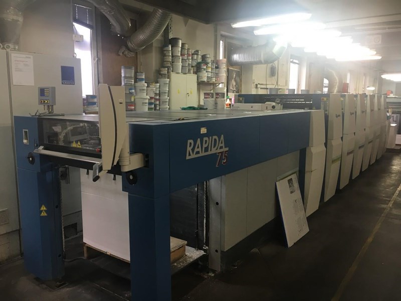 5 color Used KBA RAPIDA 75 5 + L year 2009 | PressCity