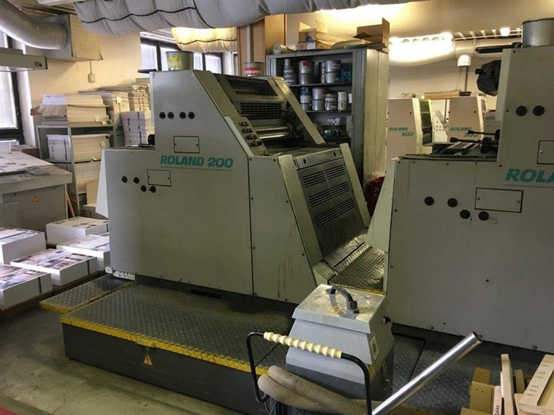 4 color Used Roland MAN 204 TOB year 1992 | PressCity