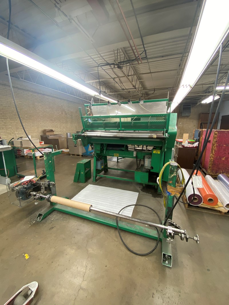 Used Beck 60" Sheeter with Output Conveyor year 1991 | PressCity