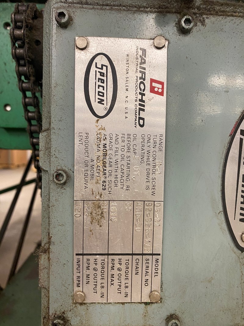 Used Beck 60" Sheeter with Output Conveyor year 1991 | PressCity