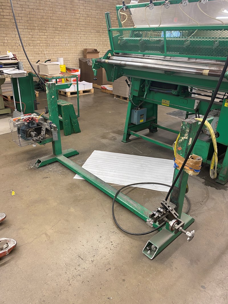 Used Beck 60" Sheeter with Output Conveyor year 1991 | PressCity