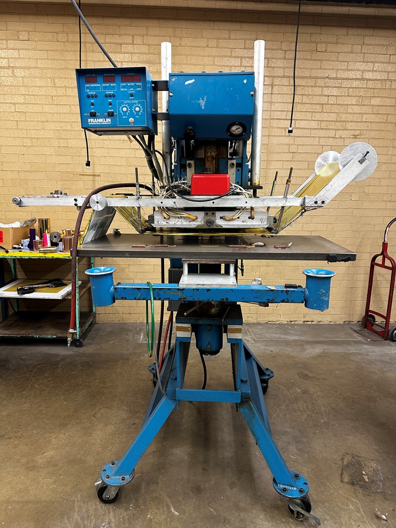 Used Franklin 8200 Hot Stamp / Deboss | PressCity