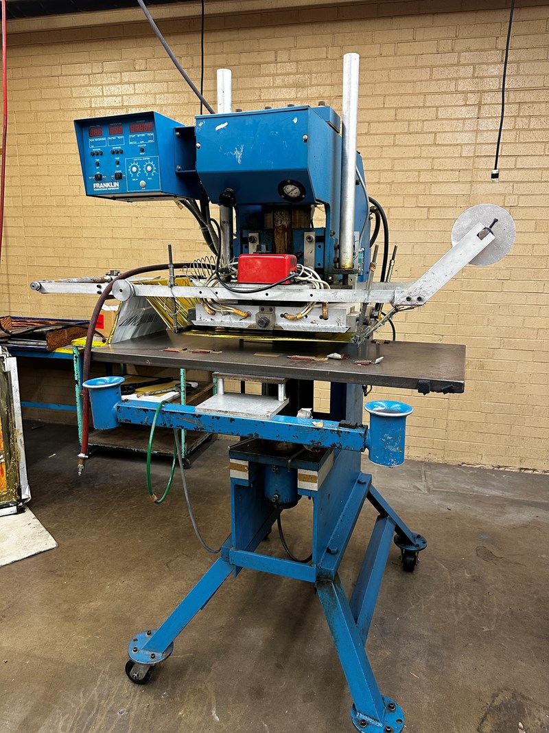 Used Franklin 8200 Hot Stamp / Deboss | PressCity
