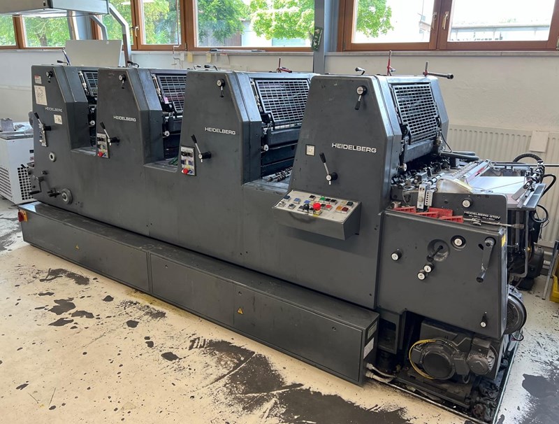 4 color Used Heidelberg GTO 52-4+ year 1993 | PressCity