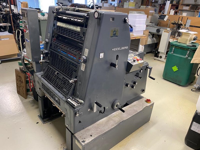1 color Used Heidelberg GTO 52 year 1992 | PressCity