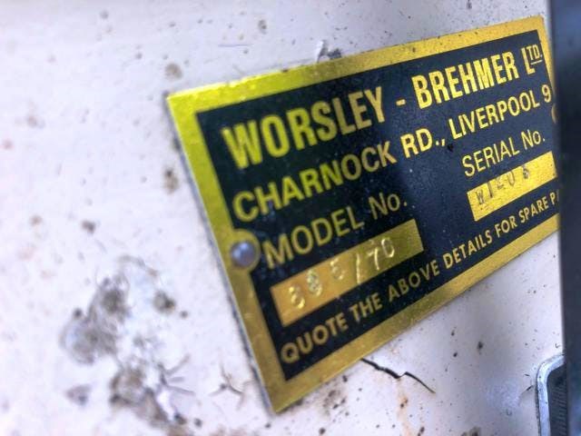 Used Worsley - Brehmer Ltd Wire Stitcher | PressCity