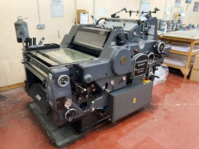 1 color Used Heidelberg KORD year 1980 | PressCity