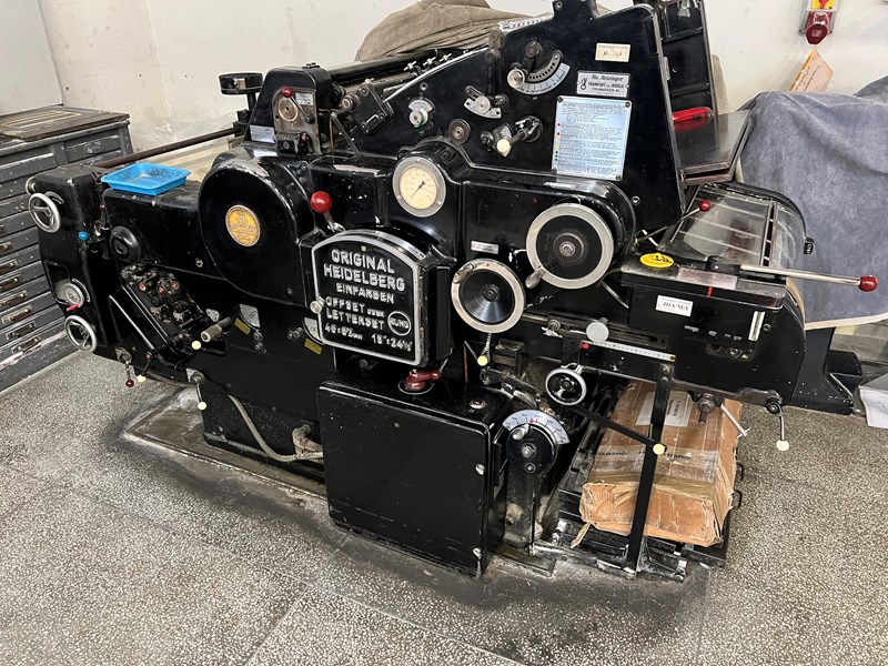 Used Heidelberg KORD year 1965 | PressCity