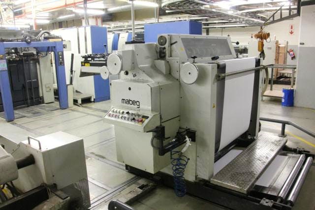 Used Mabeg RB-70 roll to sheet feeder year 2001 | PressCity