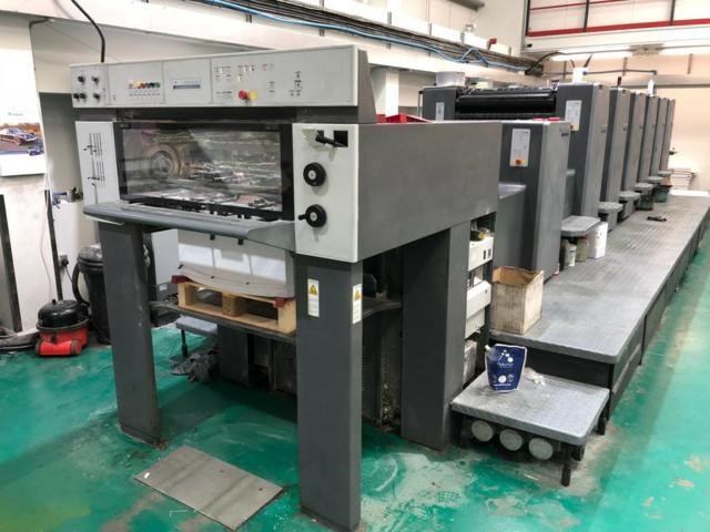 6 color Used Heidelberg Speedmaster 74 6+L year 2002 | PressCity