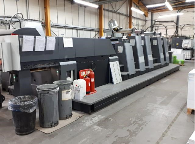 4 color Used Heidelberg Speedmaster XL 75 4P+LX C year 2008 | PressCity