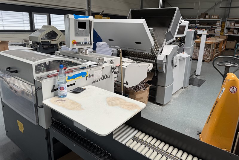 Heidelberg Stahl TH 82 + Palamides Alpha 700 HD | Printing & Graphic ...