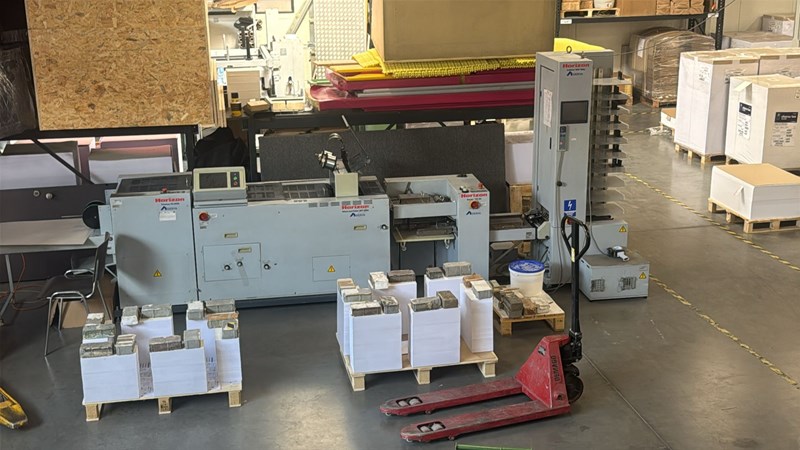 Horizon VAC-100 models | Printing & Graphic Machinery Ltd